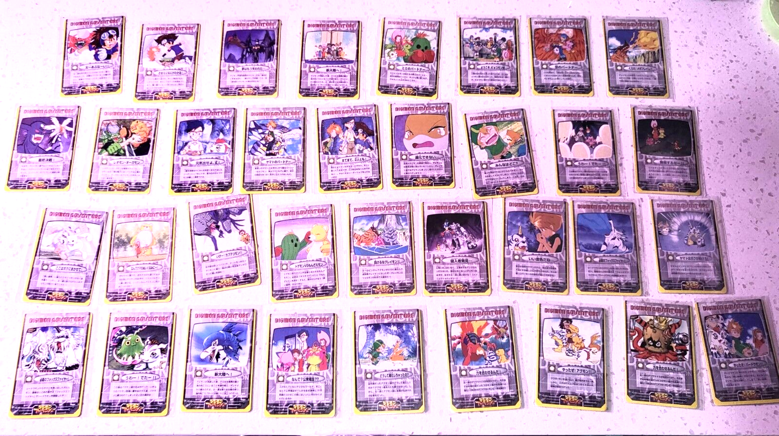 Vintage 90s Digimon Cardass Vending Machine Holographic Sticker Cards ...