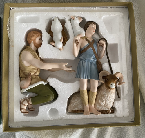 The Shepherds Sheep The Renaissance 1991 Nativity Porcelain Lenox Set ...