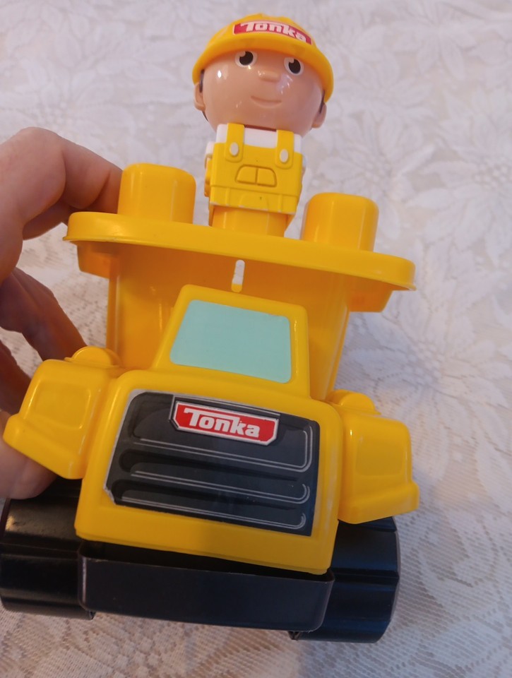 Amloid Tonka Mighty Builders Kids Work Yellow Construction Dump Truck ...