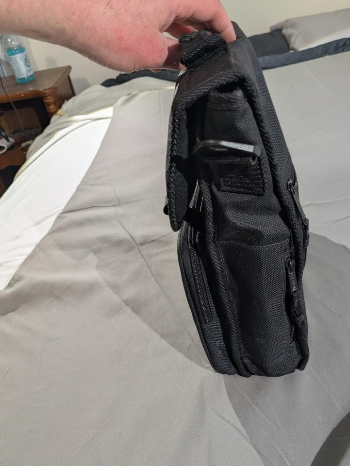 Vintage Sony PlayStation PS1 Black Travel Carry Case Bag Console Games ...