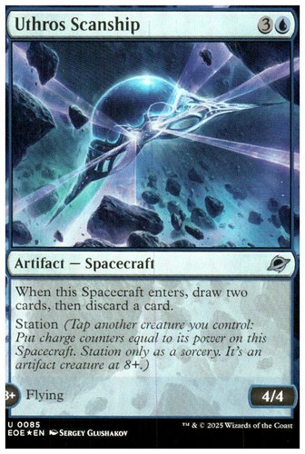 Edge of Eternities #85 Uthros Scanship Foil | eBay
