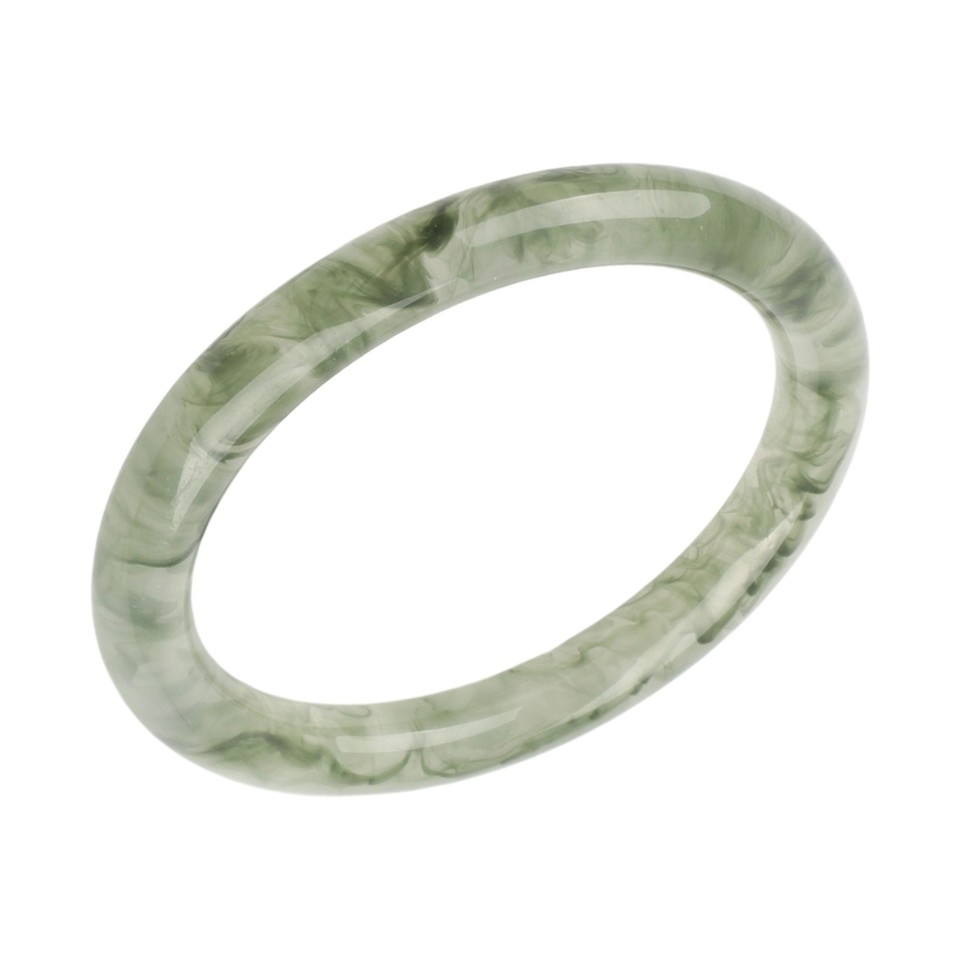 Modern Chinese Style Glass Bracelet with Eye Catching Cat Eye Effect ...