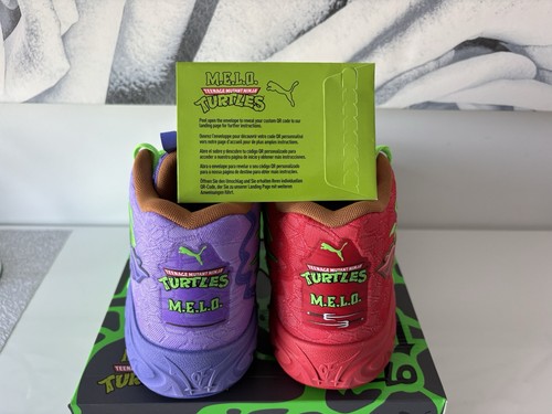 Puma Lamelo Ball MB 04 Teenage Mutant Ninja Turtles Raphael Donatello ...