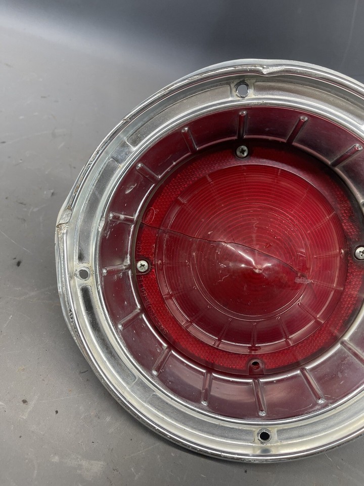 1964 Ford Fairlane Tail Light Lamp Assembly Taillight Lens OEM Bezel ...