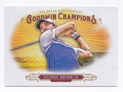 2018 Upper Deck Goodwin GEORGE BRYAN IV #78 Base Golf PGA | eBay