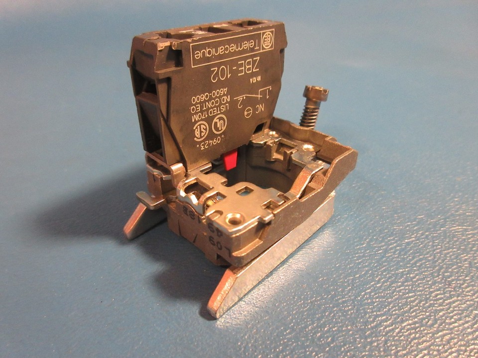 Schneider Electric ZB4BZ102, 37018, ZBE-102 Telemecanique, Contact ...