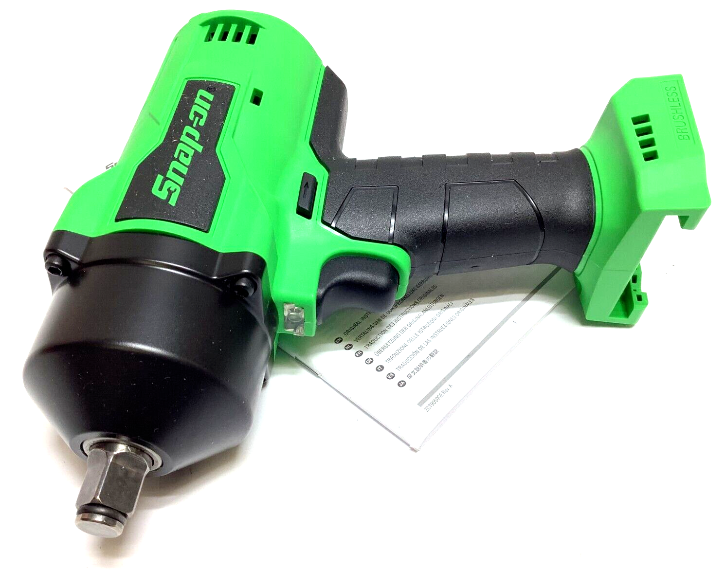 Snap-on Lithium Ion CT9050GDB 18V 18 Volt cordless 1/2" impact Wrench ...