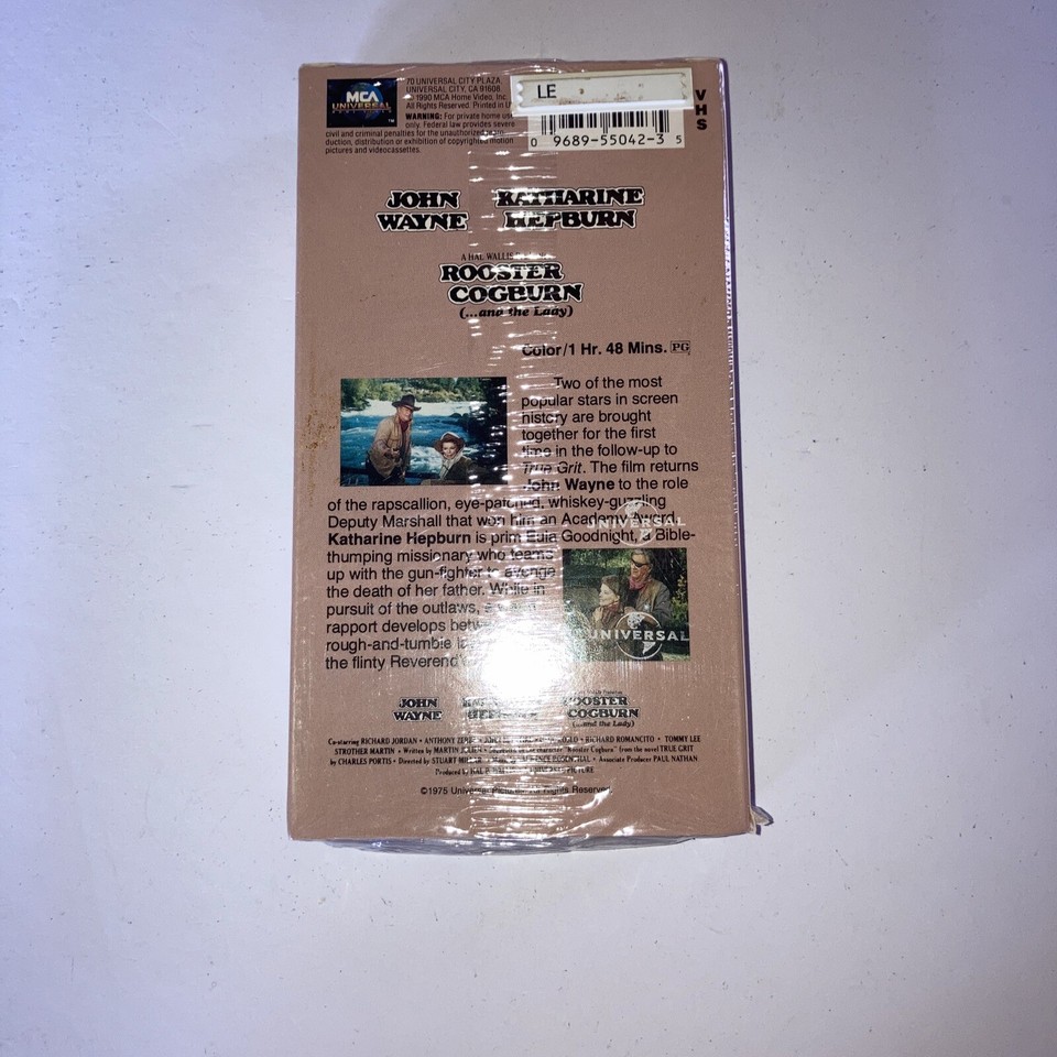Rooster Cogburn (...and the Lady) (VHS, 1999) 96895504235| eBay