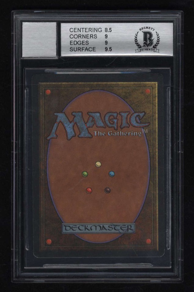 1994 Magic Revised Shatterstorm U R Mark Poole Authentic Autograph BGS ...