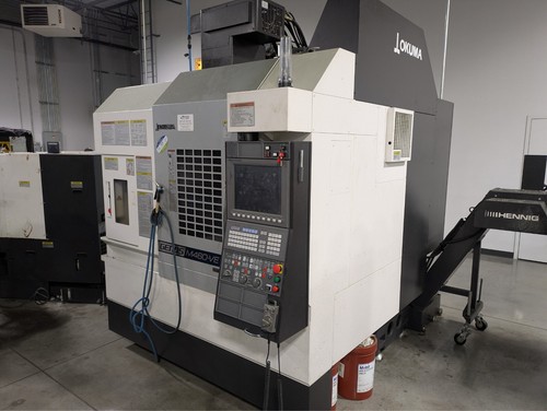 Used 2022 Okuma Genos M460-VE CNC Vertical Machining Center Mill CAT 40 ...