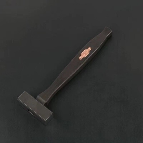 440C Steel Metalworking Classic Square Hammer Ebony Wooden Handle EDC ...