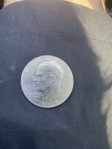 1776-1976 Liberty Bell Moon silver Dollar ultra rare With D Under Face ...