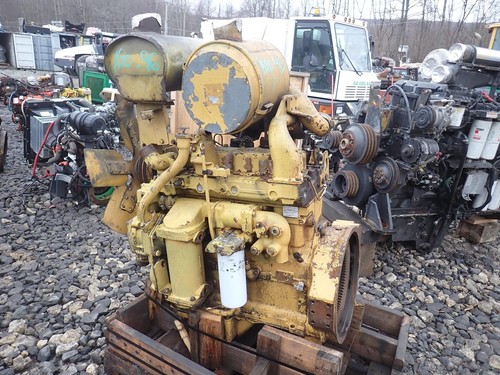 Caterpillar 3304 DI Turbo Diesel Engine RUNS MINT! VIDEO! D5H Dozer ...