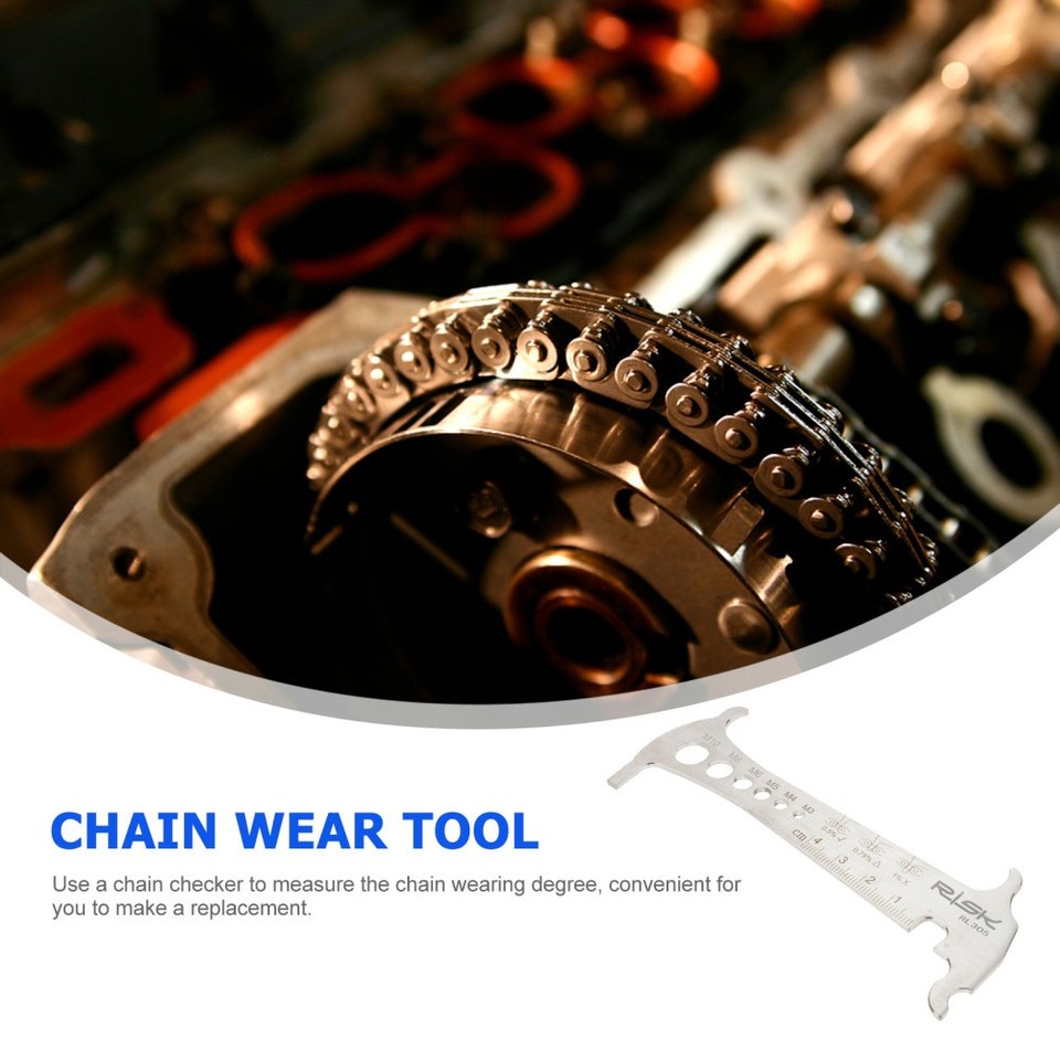 Chain Checker Gauge for Bicycle Chain Wear Measurement Tool Carbon ...
