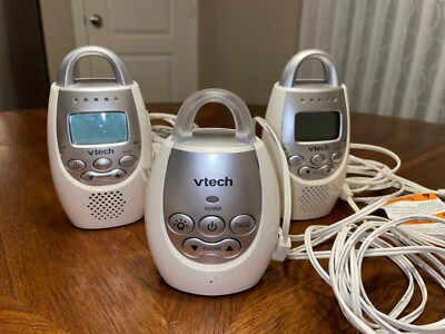 VTech DM221-2 Digital Audio Baby Monitor with Two Parent Units ...