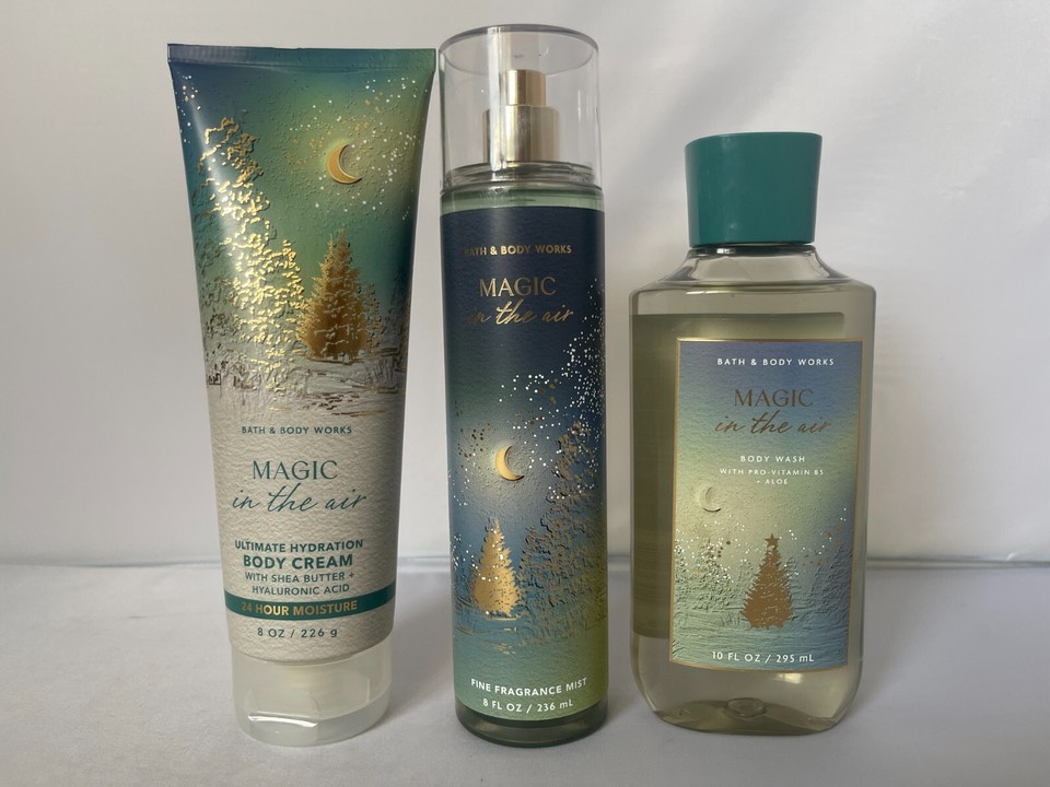 Bath & Body Works MAGIC IN THE AIR MIST CREAM LOTION BODY WASH YOU ...