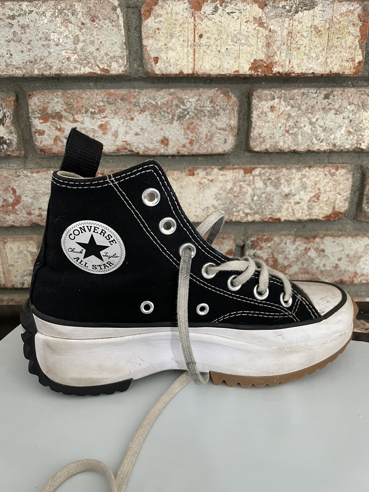 Converse All Star Chunky Platform - Black And White -… - Gem