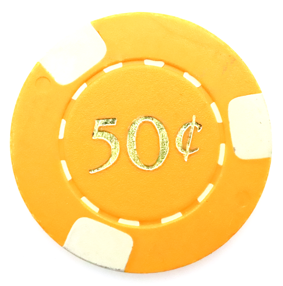 Saginaw Cardroom Casino - Mt. Pleasant, Michigan - 50c Chip | eBay