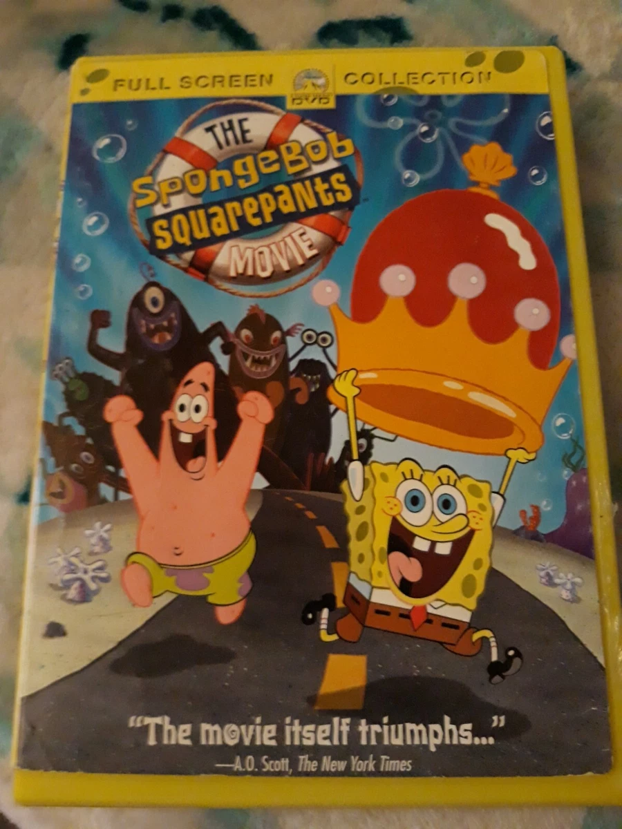 The Spongebob Squarepants Movie Dvd Cover