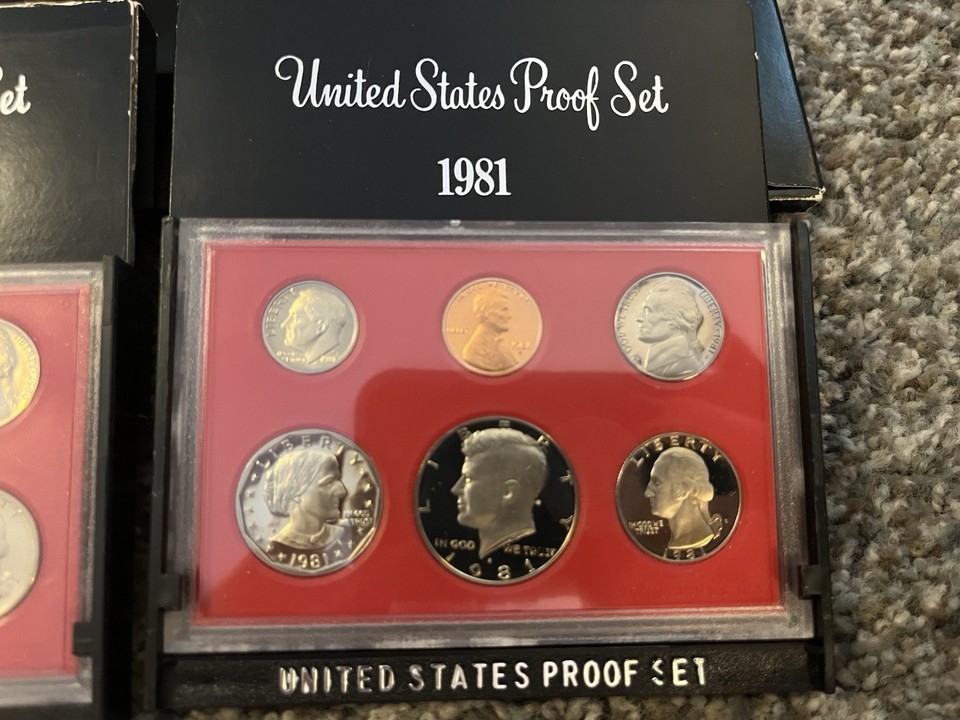 Lot Of 10 U. S. Proof Sets 1973-1982 | eBay