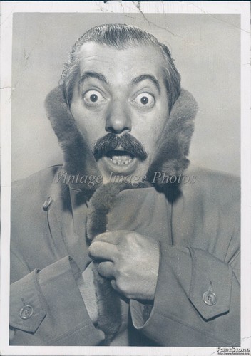 1951 Jerry Colonna Groundhog Day Theater Performance Photo 5X7 | eBay