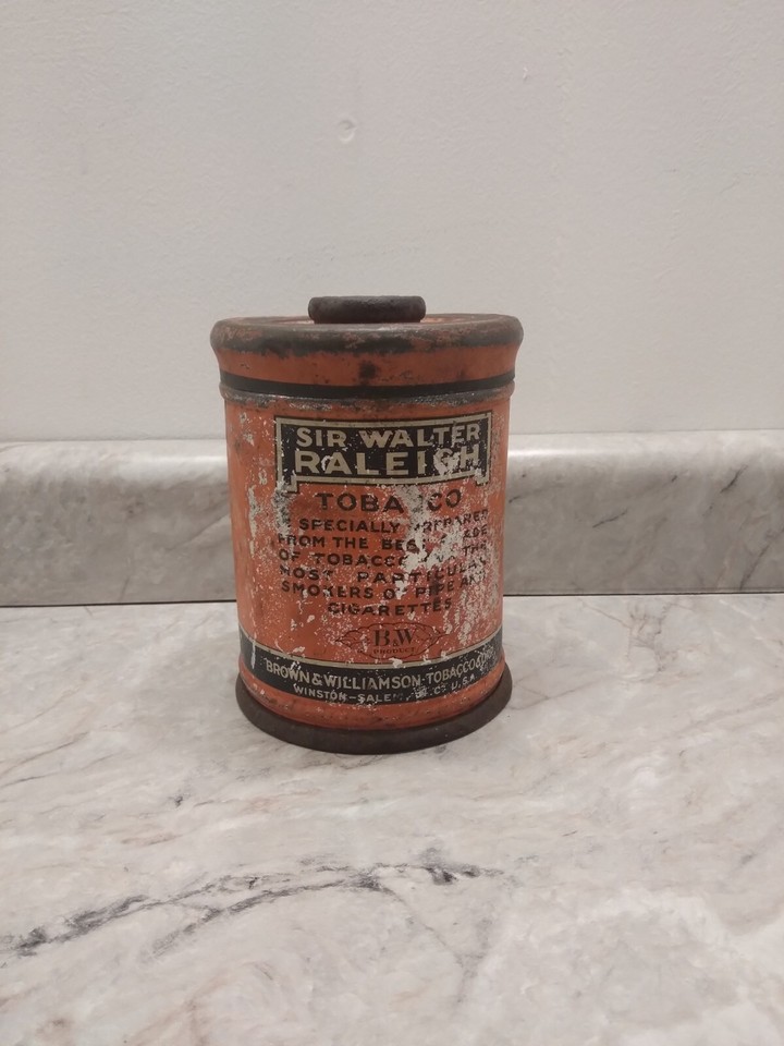 Sir Walter Riley vintage tobacco tin | eBay