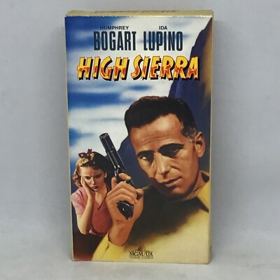 High Sierra Humphrey Bogart Ida Lupino VHS 1993 27616185136| eBay