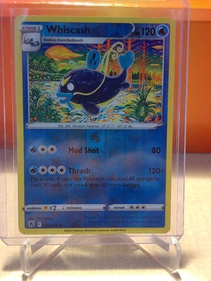 Whiscash 036/189 Reverse Holo Astral Radiance Pokemon TCG Card ...