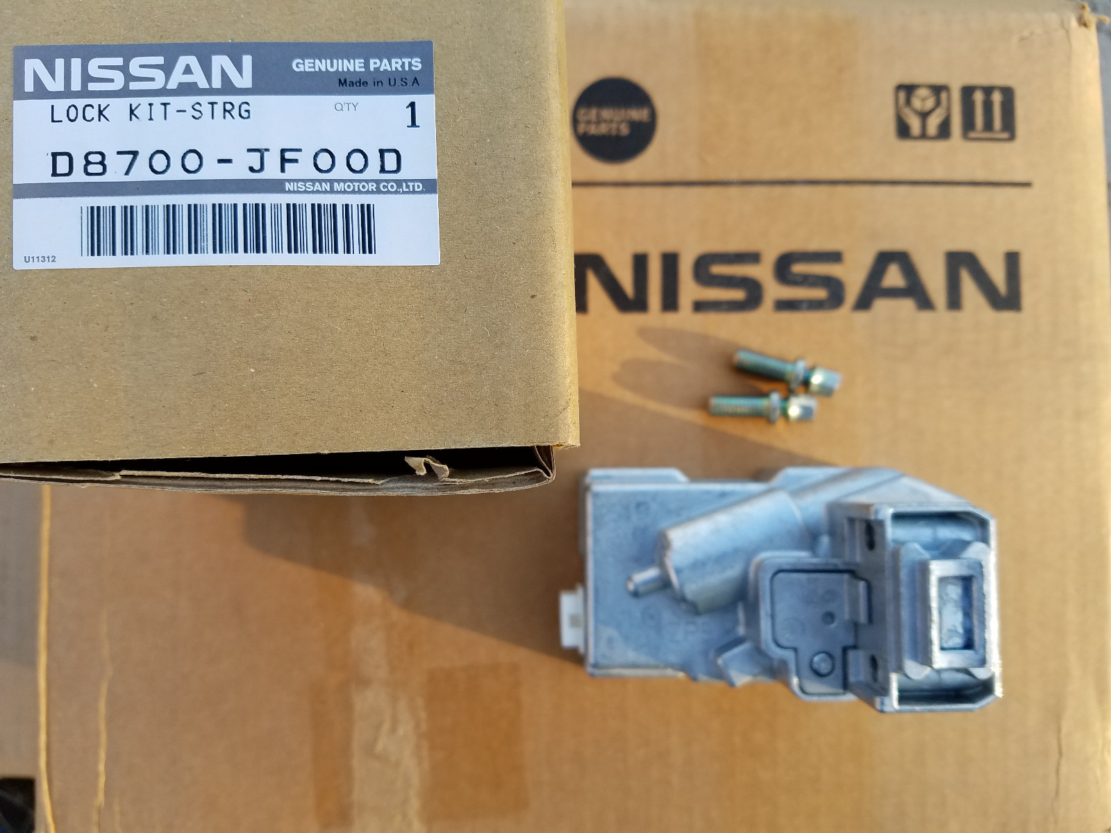 2009-2012 Nissan 370Z GT-R Ignition Lock Kit D8700-JF00D | United ...