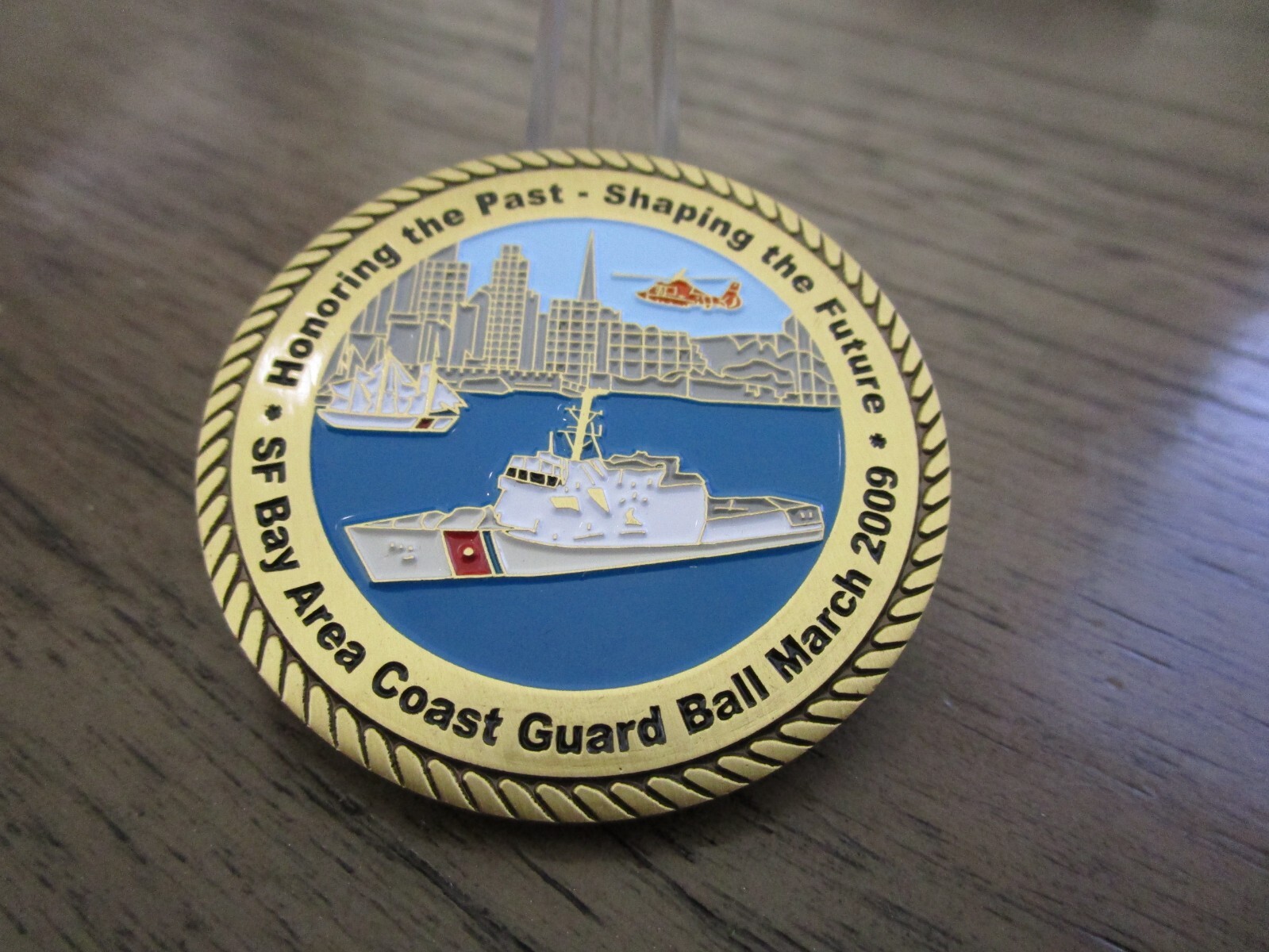 USCG San Francisco Bay Area 2009 Coast Guard Ball Challenge Coin #43S ...