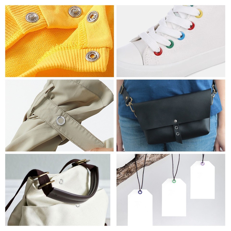 200 Set Snap Button Kit for Clothing Sewing Craft with Fastener Plier ...