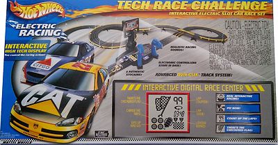 NASCAR Tech Race Challenge Hot Wheels TYCO CAT Dodge CITCO Ford Burton ...