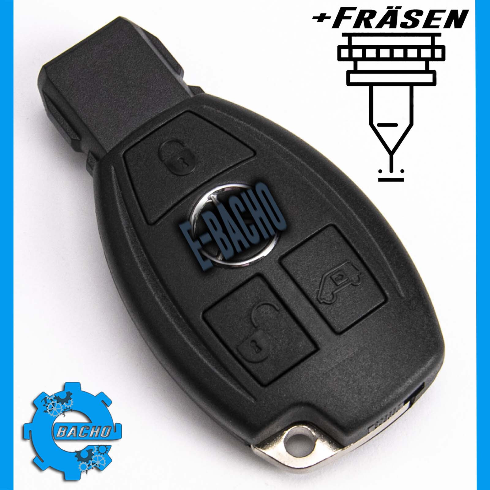 SCHLÜSSELGEHÄUSE PASSEND FÜR MERCEDES SPRINTER VIANO VITO VAN BUS ...