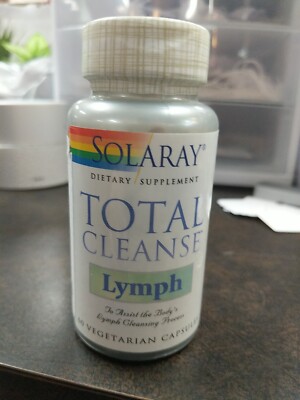 Solaray Total Cleanse Lymph 60 Veg Caps. Exp 10/2027 | eBay