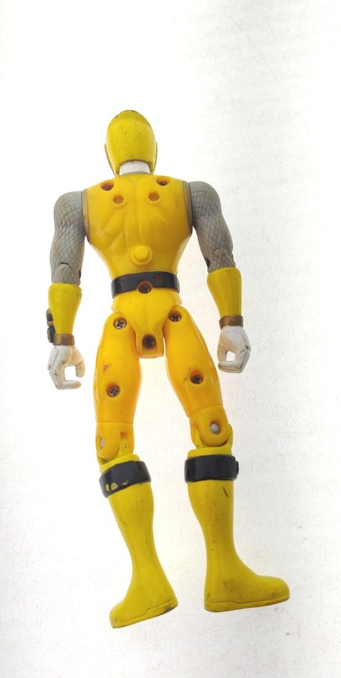 Ninja Storm Yellow Wind Ranger 5.5" Action Figure Power Rangers 2002 ...