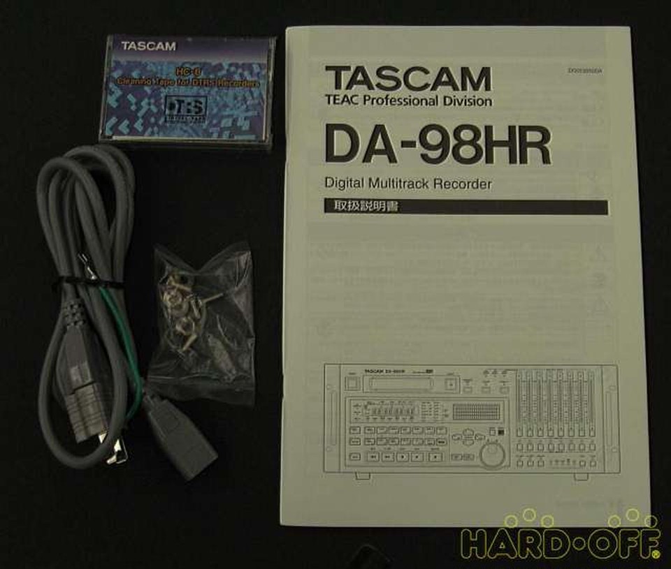Used Tascam Da 98 Hr Recording Equipment Analog Mtr Maintained | eBay