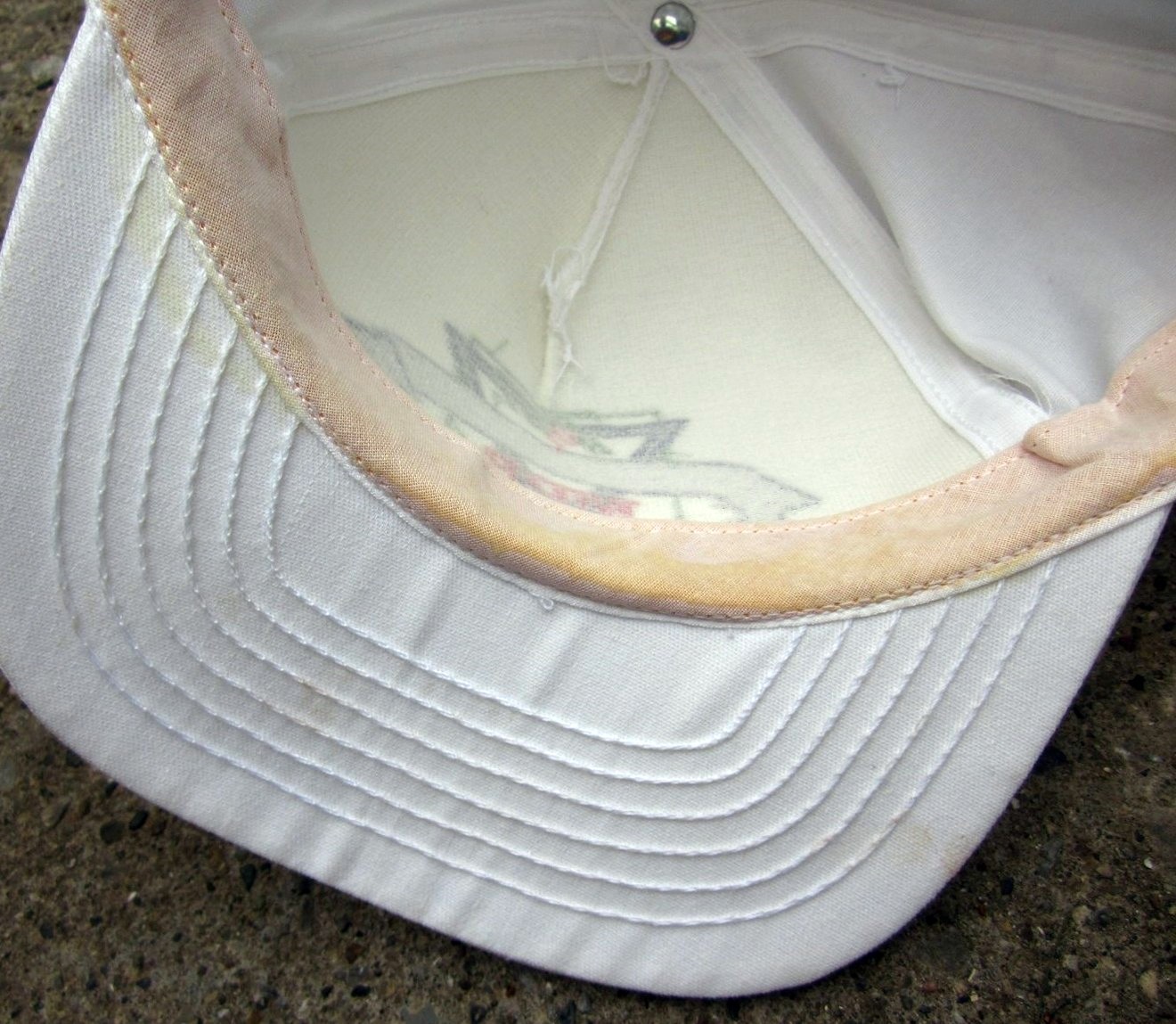 7-UP beat-up baseball hat Committed to the Future soft drink lemon-lime ...