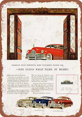 METAL SIGN - 1948 Packard Vintage Ad 08 - Old Retro Rusty Look | eBay