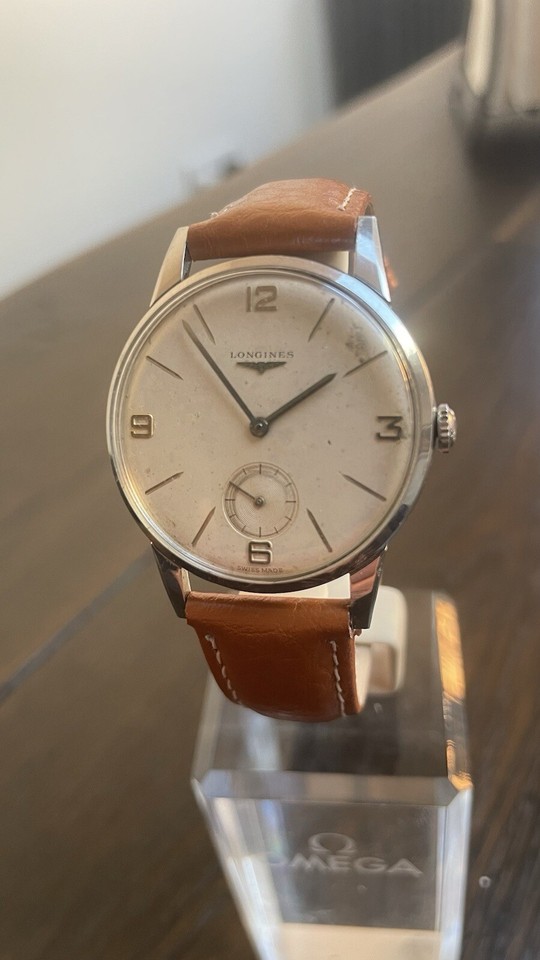 Vintage Longines 1960's Manual Wind 35mm Watch Ref #8888-21 CAL 30L ...