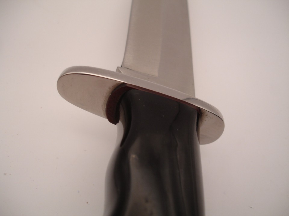 BUCK USA VINTAGE 2 LINE 122 NEMO / 124 FRONTIERSMAN KNIFE IN LEATHER ...