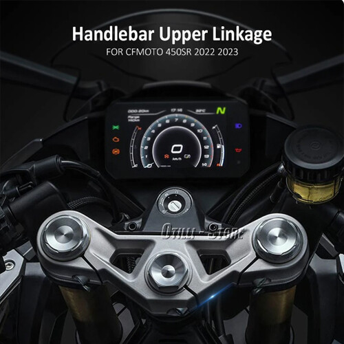 NEW Motorcycle Steering Post Fixing Handlebar Uplink Plate For CFMOTO ...