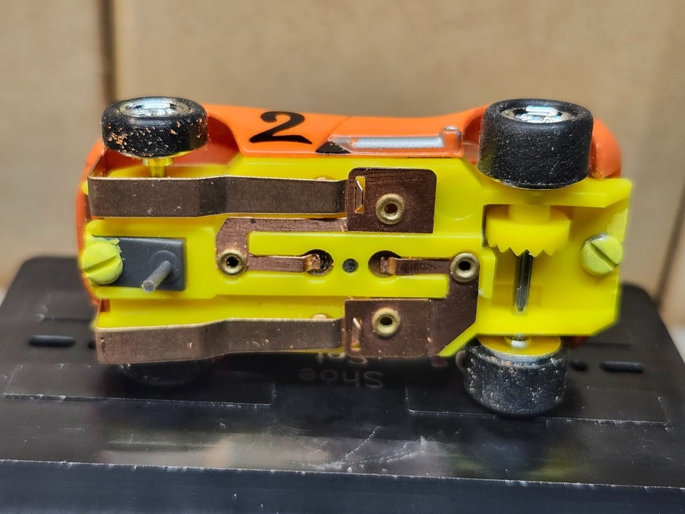 AURORA CHEETAH WITH T-DASH CHASSIS HO SLOT CAR | eBay