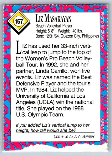 Liz Masakayan 1993 Sports Illustrated for Kids #167 | eBay