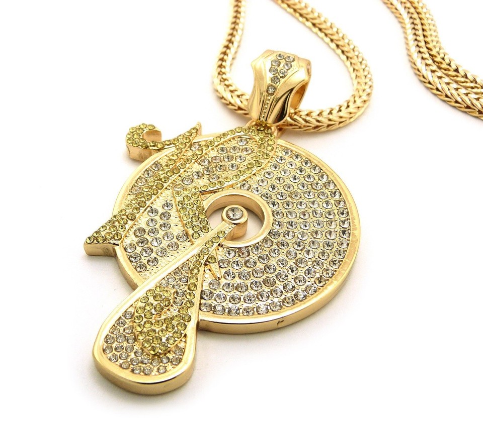 JAY-Z, KANYE " ROCAFELLA RECORDS " PENDANT & 24" 4mm FRANCO CHAIN* | eBay