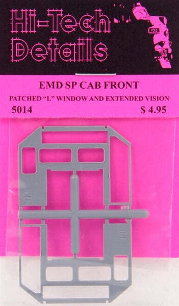 Hi-Tech Details HO SP EMD Cab Front Patched L Window and Extended ...