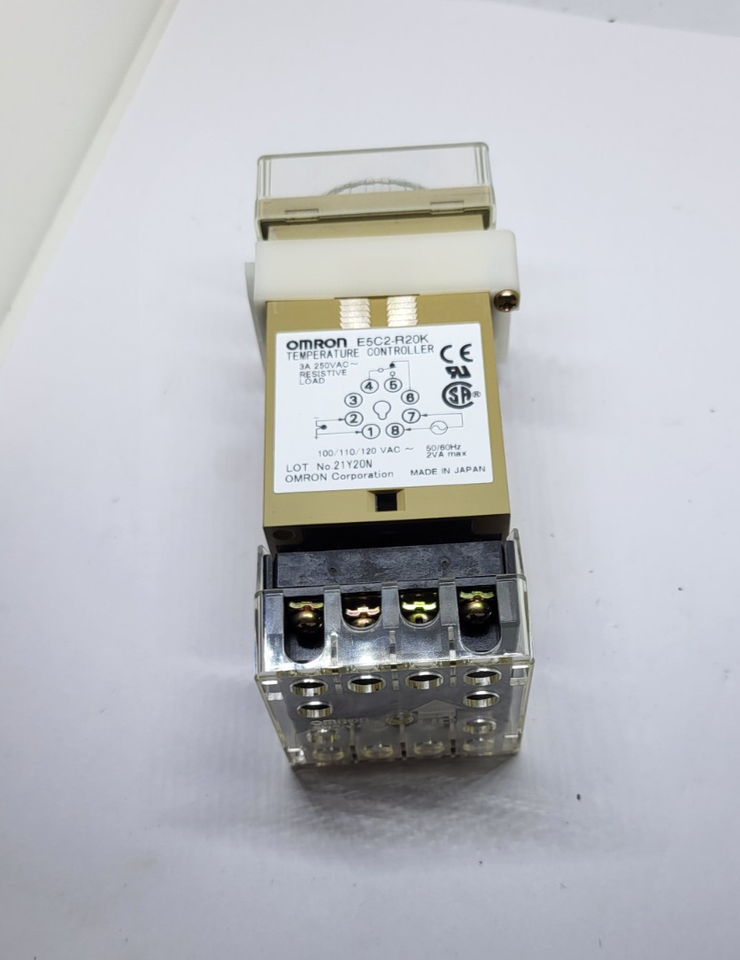 OMRON E5C2-R20K TEMPERATURE CONTROLLER (R5S10.7B2) | eBay