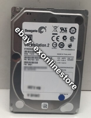 ST9500620NS - Seagate Constellation.2 500GB 7200RPM 2.5" SATA HDD Used ...