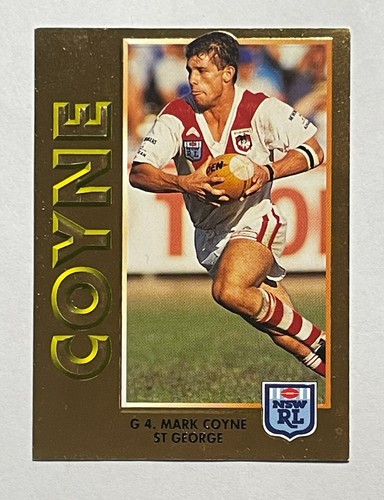 1994 Dynamic NRL Mark Coyne Gold Embossed | eBay Australia