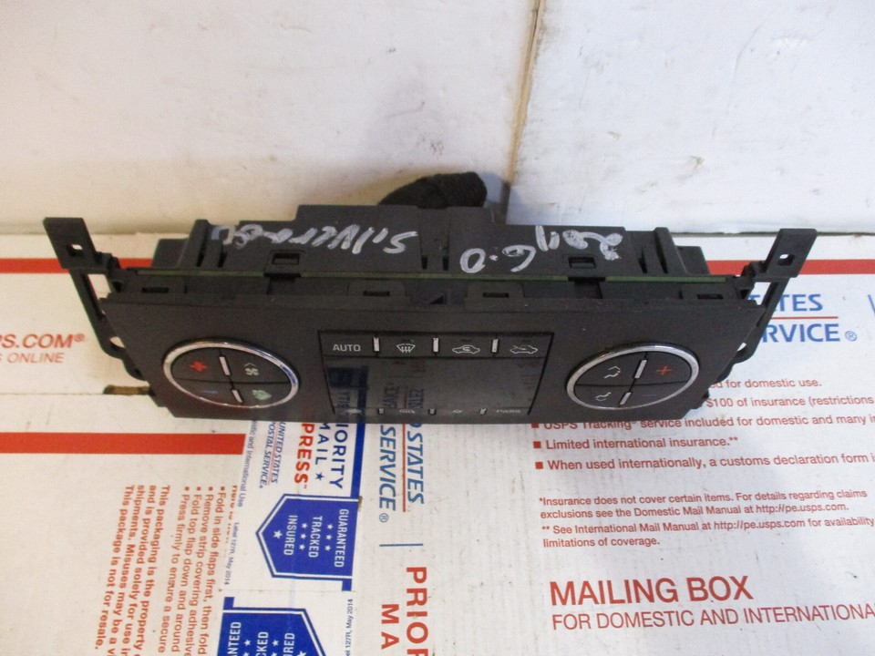 2011 SILVERADO AC Heater Air Temperature Climate Control Switch ...