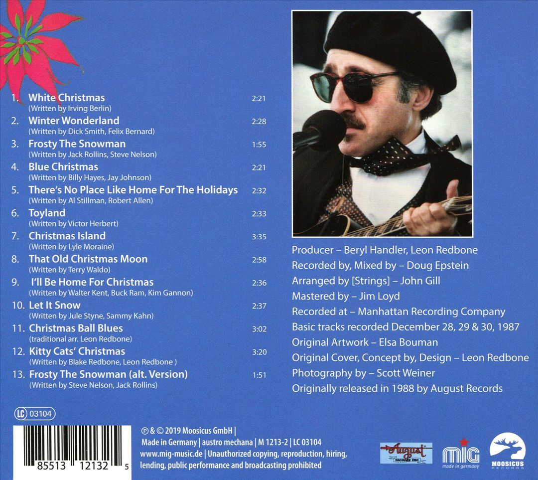 LEON REDBONE CHRISTMAS ISLAND NEW CD 885513121325| eBay
